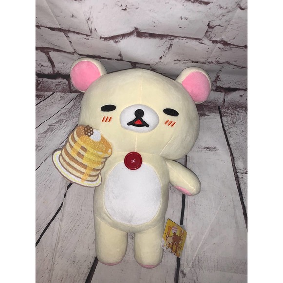 Rilakkuma | Toys | Rilakkuma Meets Honey Bear With Pancakes Round One ...